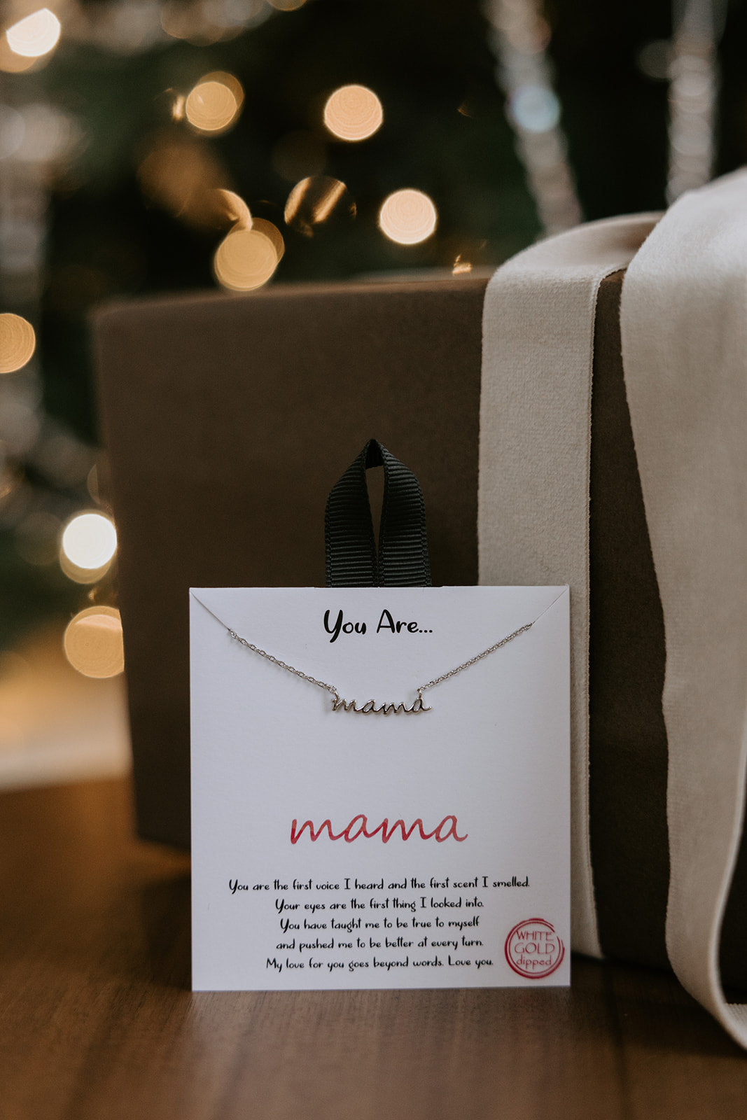 Mama Dainty Script Necklace - Silver – Muse Social Fashion House